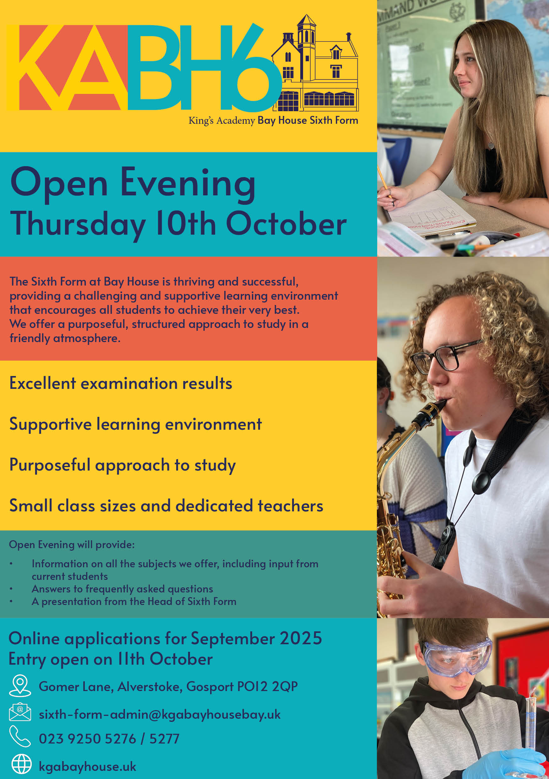 How to apply – King’s Academy Bay House